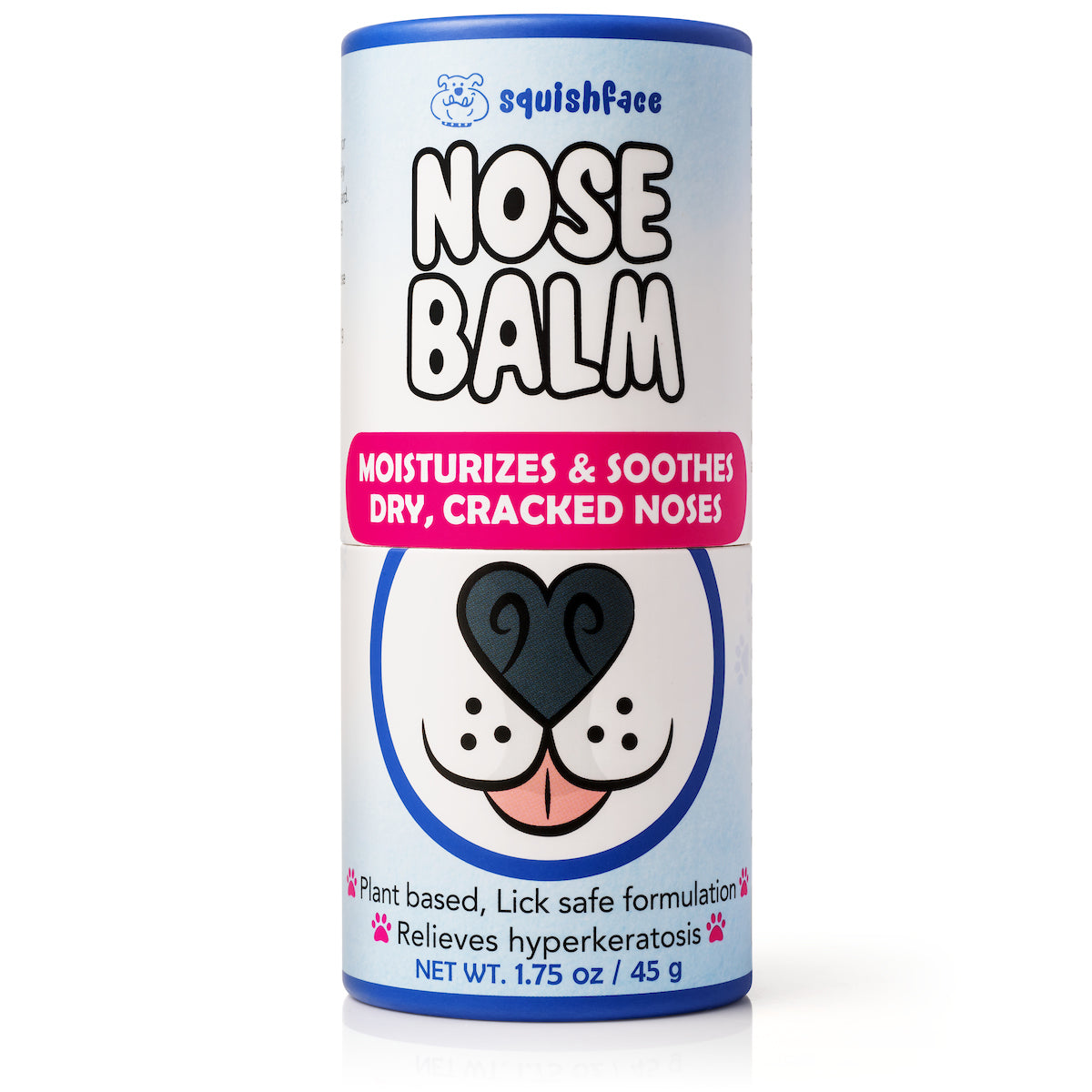Squishface Nose Balm - Soothe & Protect Dry, Cracked Dog Noses Natural